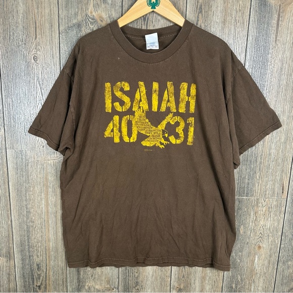 American Vintage | Shirts | Vintage Jesus Tee Christian Isaiah 43 Adult ...